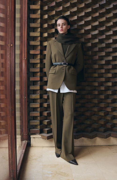 MANGO Notch Collar Blazer